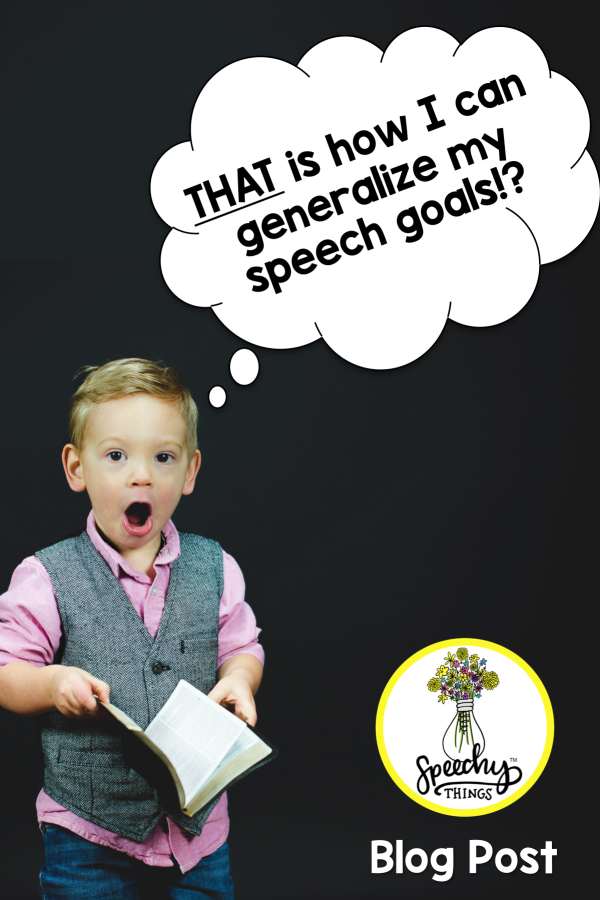 How to Help Students FINALLY Generalize Their Articulation Sound in ...