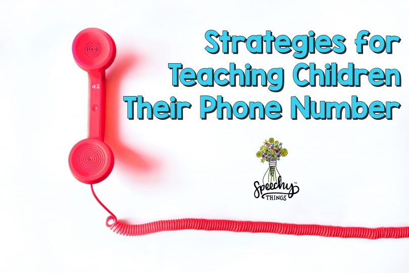 How to Teach Children Their Phone Number • Rock the R®
