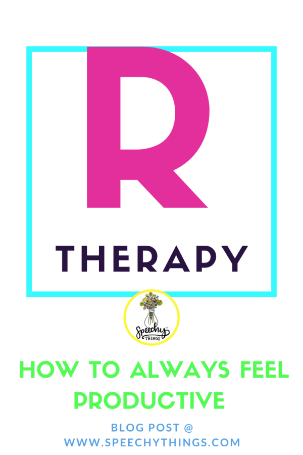 How to Make Treating R in Speech Therapy Productive Even Before You ...