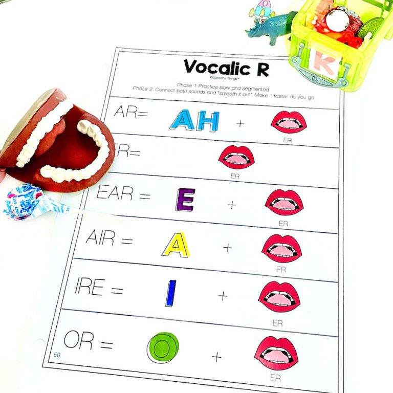 Helpful Techniques for Teaching Tricky Vocalic R Sounds in Speech ...