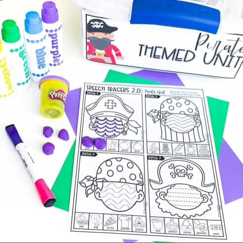 Talk Like a Pirate Day Speech Therapy Ideas • Rock the R®