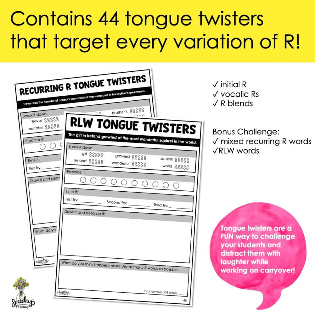 R Tongue Twisters • Rock the R®
