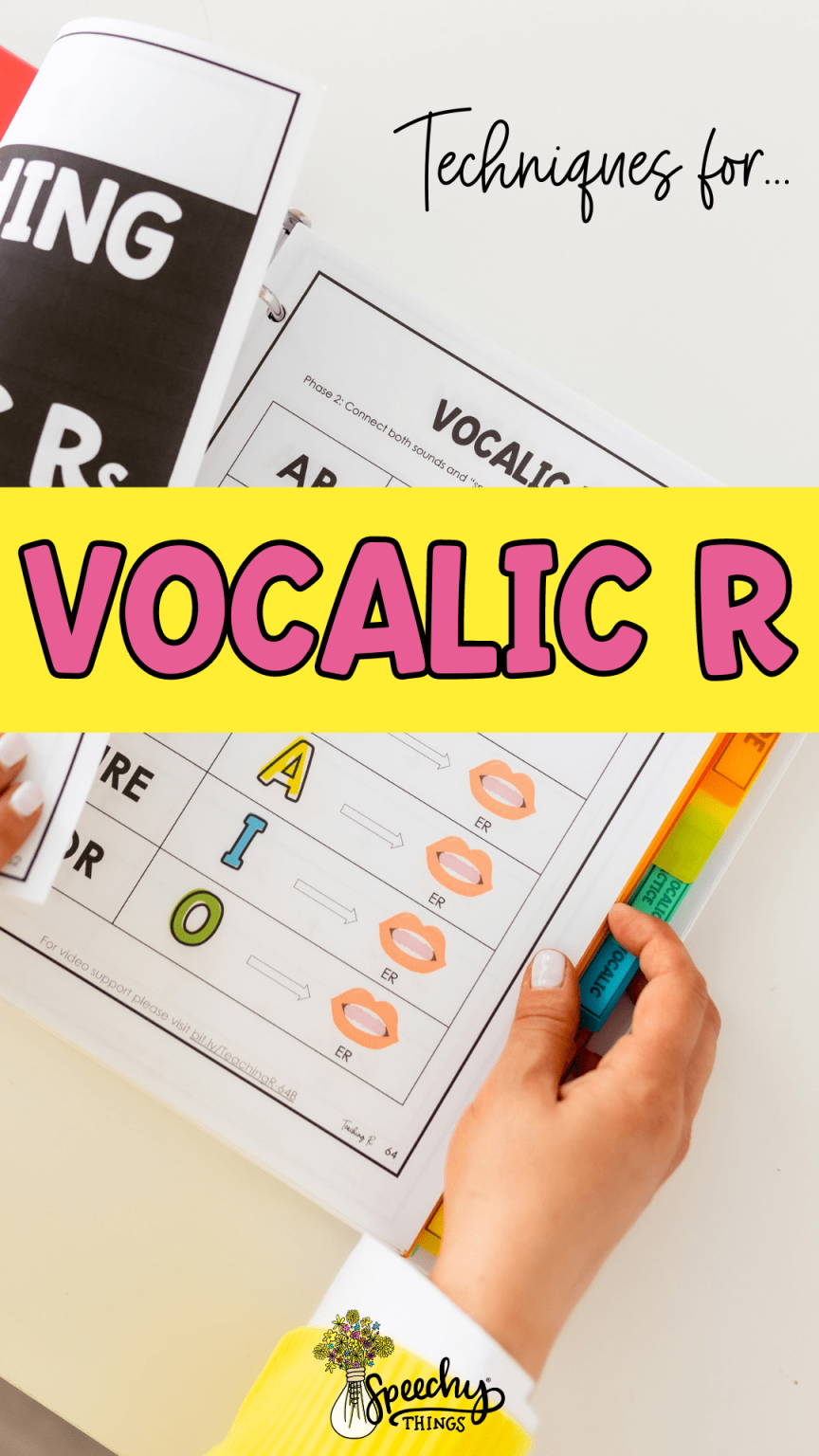 Helpful Techniques for Teaching Tricky Vocalic R Sounds in Speech ...