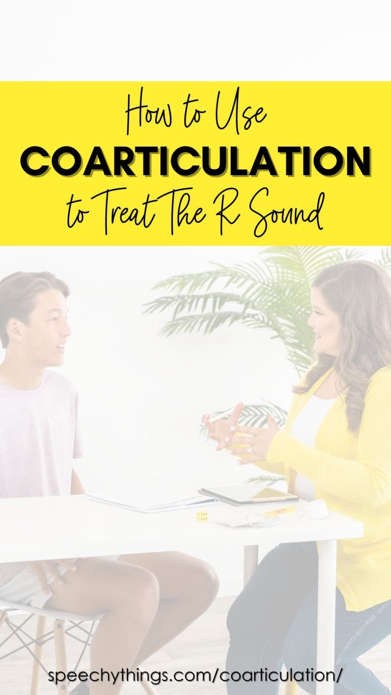 What You Need to Know About Using Coarticulation Strategies to Target ...